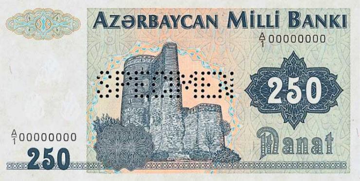 Will's Online World Paper Money Gallery - BANKNOTES OF AZERBAIJAN