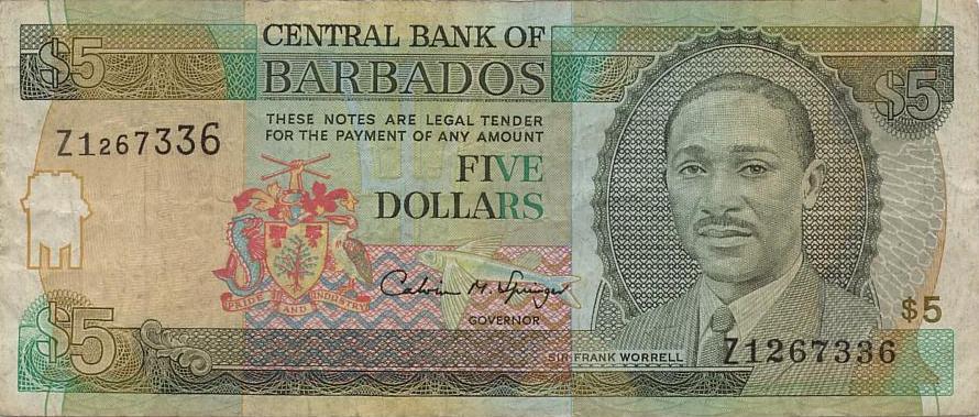 Will's Online World Paper Money Gallery - BARBADOS