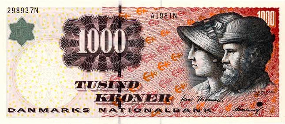 Will's Online World Paper Money Gallery - BANKNOTES OF DENMARK