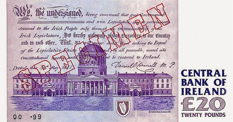 Will's Online World Paper Money Gallery - BANKNOTES OF IRELAND