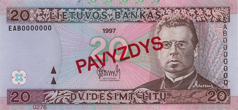 Will's Online World Paper Money Gallery - LITHUANIA