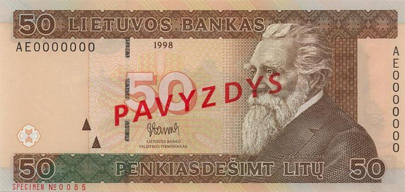 Will's Online World Paper Money Gallery - LITHUANIA