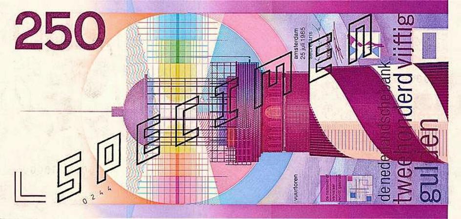 Will's Online World Paper Money Gallery - BANKNOTES OF THE NETHERLANDS