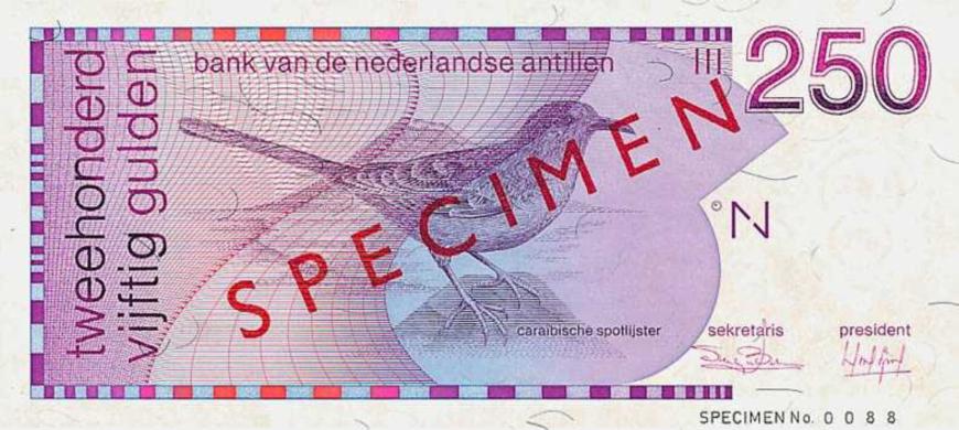 Will's Online World Paper Money Gallery - BANKNOTES OF NETHERLANDS ANTILLES