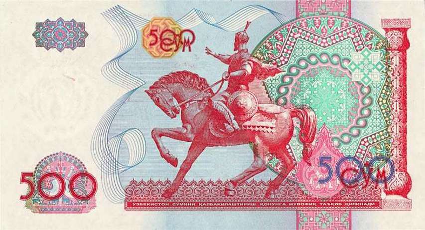 Will's Online World Paper Money Gallery - BANKNOTES OF UZBEKISTAN